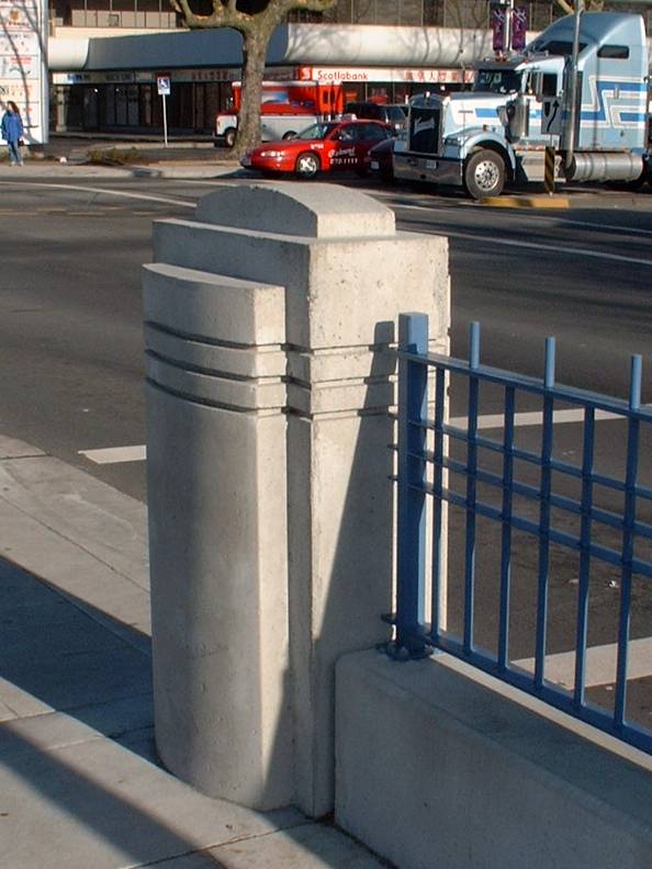 Bollards | Precast Concrete | Sanderson Concrete