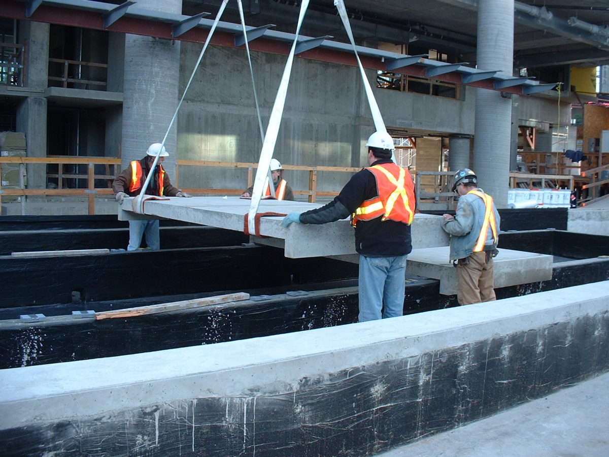 precast concrete large paver slabs Vancouver BC | Sanderson Concrete