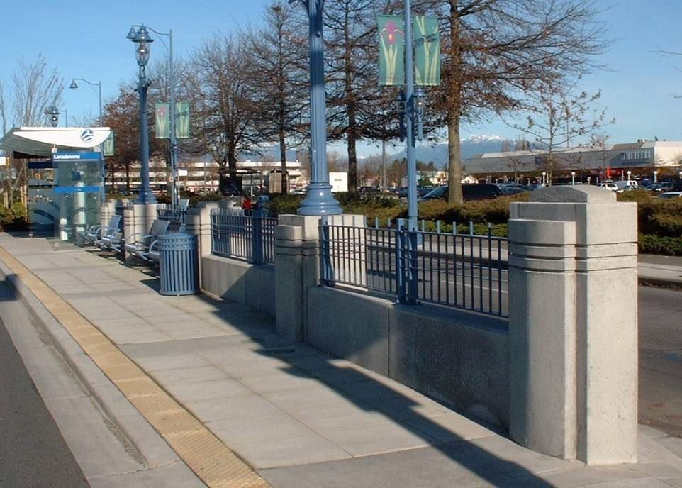 Site Furnishings and Decorative Barriers - Sanderson Concrete